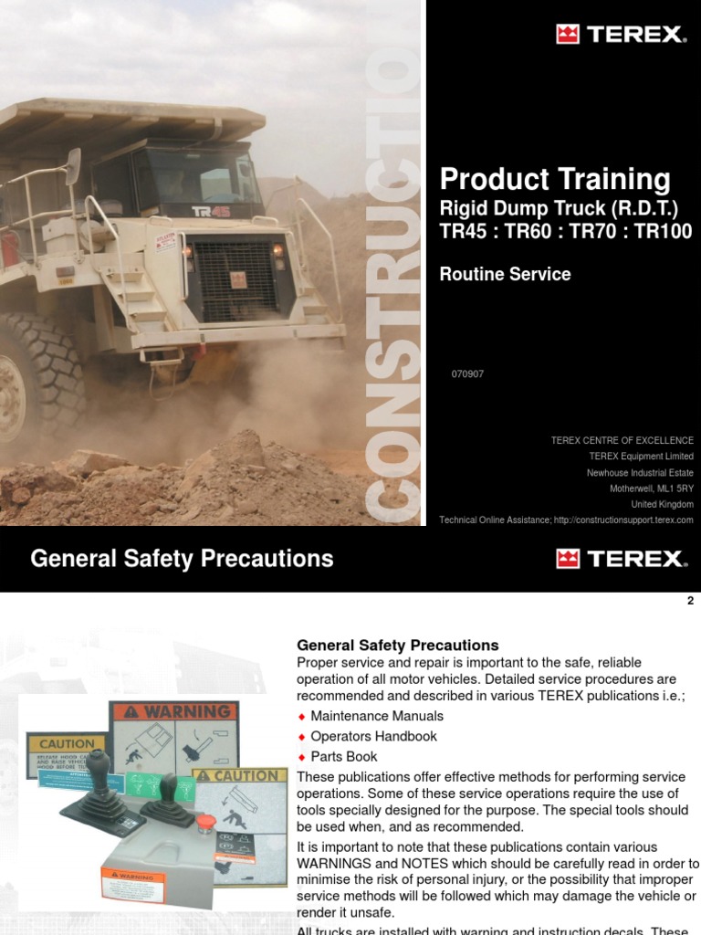 RDT Routine Service | PDF | Ignition System | Lubricant