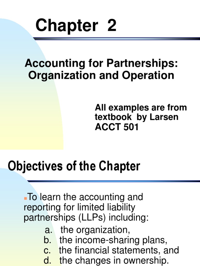 Accounting for Partnerships: A Comprehensive Overview of Limited ...