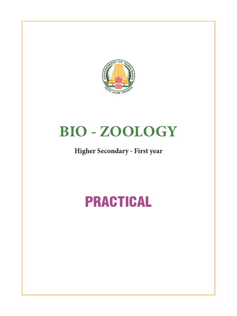 BIO-Zoology Practical | PDF | Skull | White Blood Cell