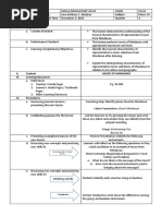 Detailed Lesson Plan in MAPEH 7 | PDF | Musical Instruments | Flute