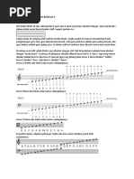 Menulis Partitur Not Angka | PDF
