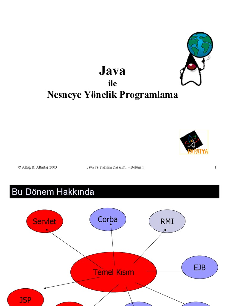 Java Ile Nesneye Yonelik Programlama - 610 Sayfa | PDF