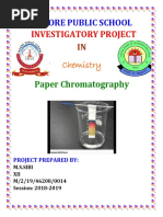 Ink Chromatography Lab Guide | PDF | Chromatography | Ink
