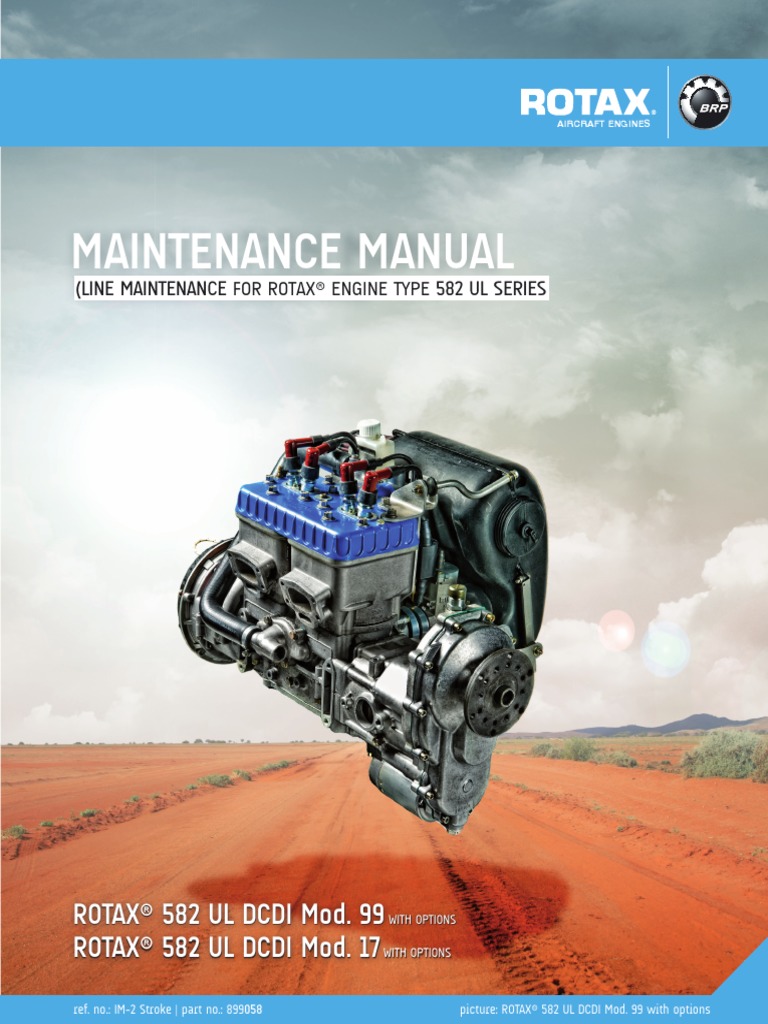 Rotax 582 Maintenance Manual | PDF | Pascal (Unit) | Ignition System