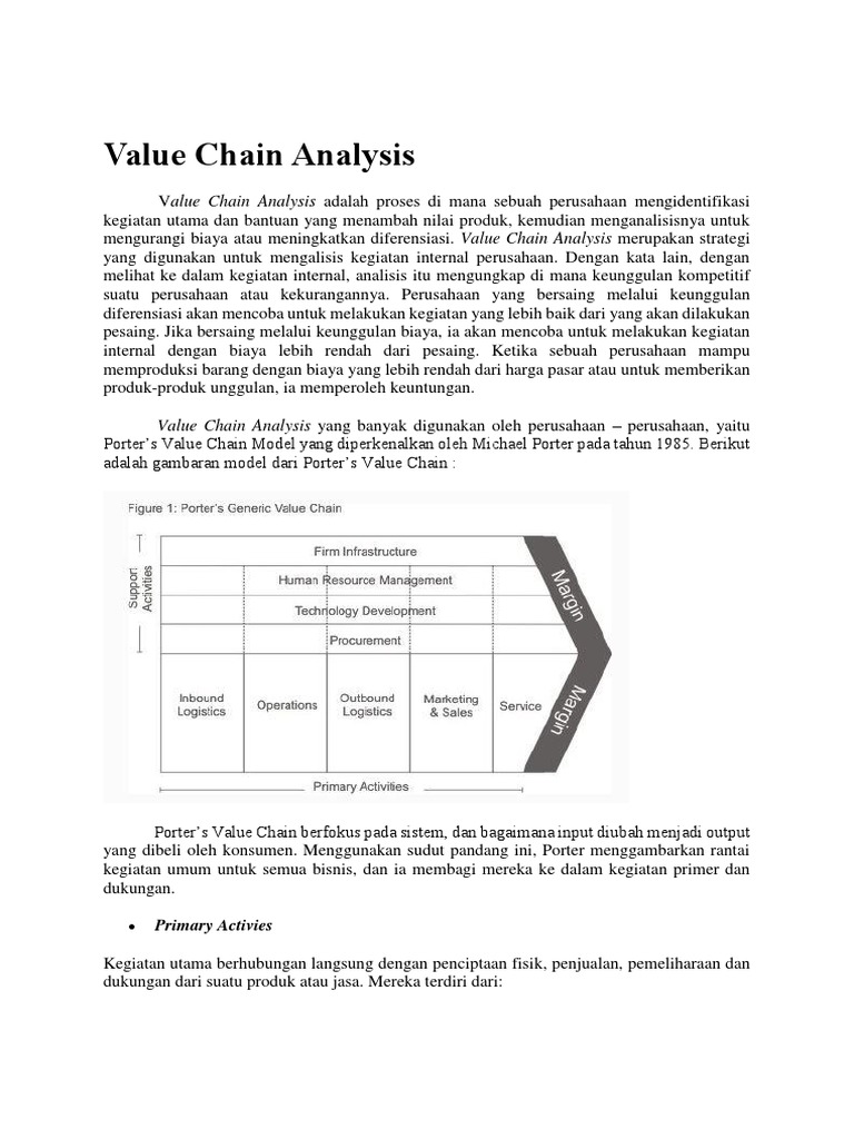 Value Chain | PDF