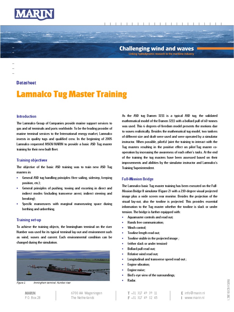 62 Asd Tug Manoeuvring Manual PDF | PDF | Tugboat | Simulation