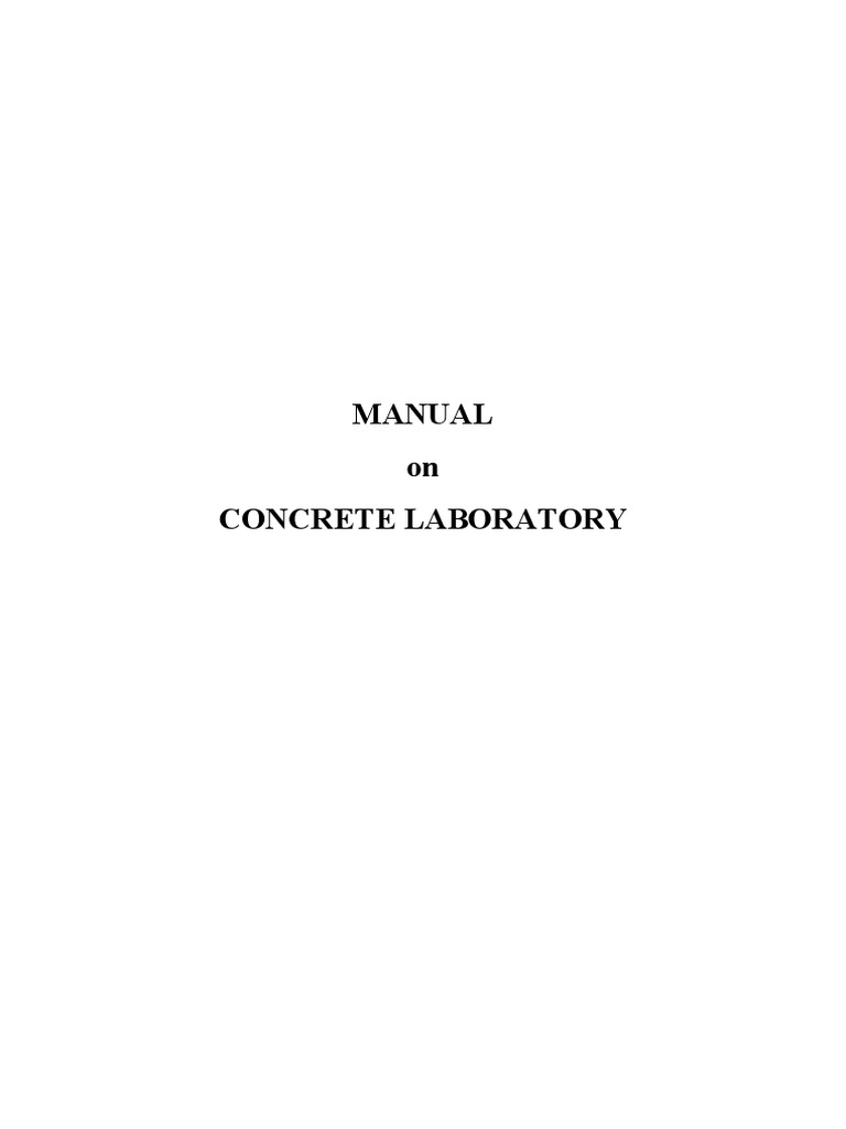 Concrete Laboratory Report Writing Guide | PDF | Concrete | Fracture