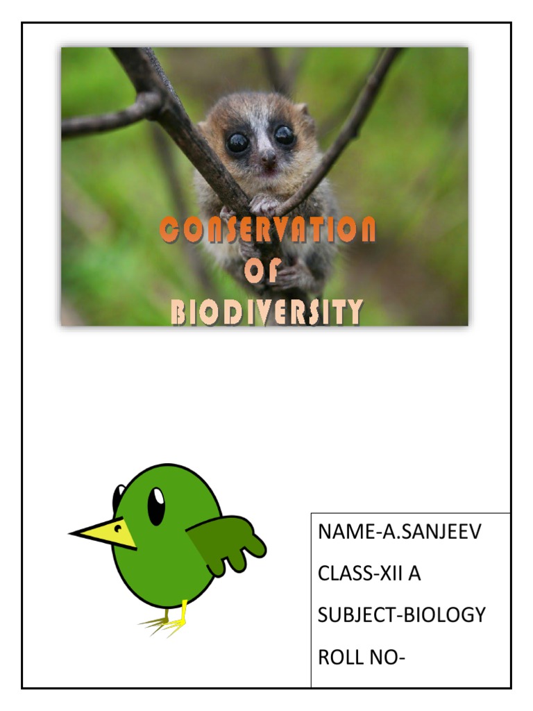 Conservation of Biodiversity | PDF | Biodiversity | Conservation Biology