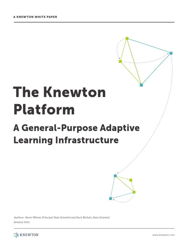 Knewton Adaptive Learning Platform Overview | PDF | Ontology (Information Science) | Psychometrics