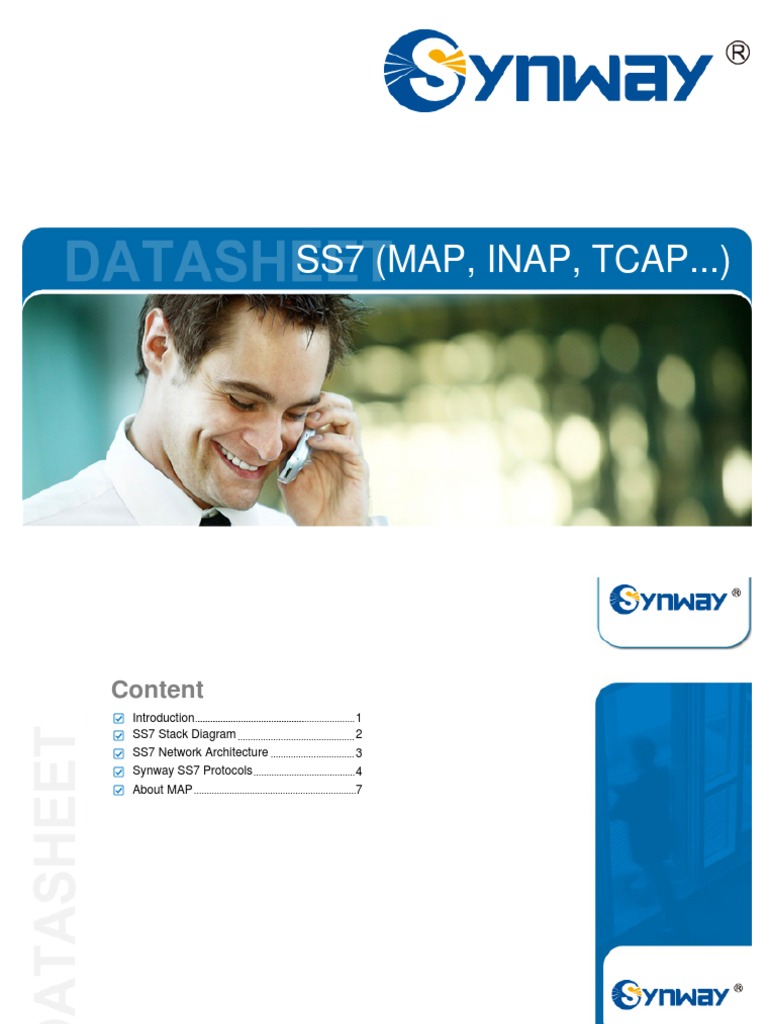 SS7 (Map, Inap, Tcap... ) | PDF