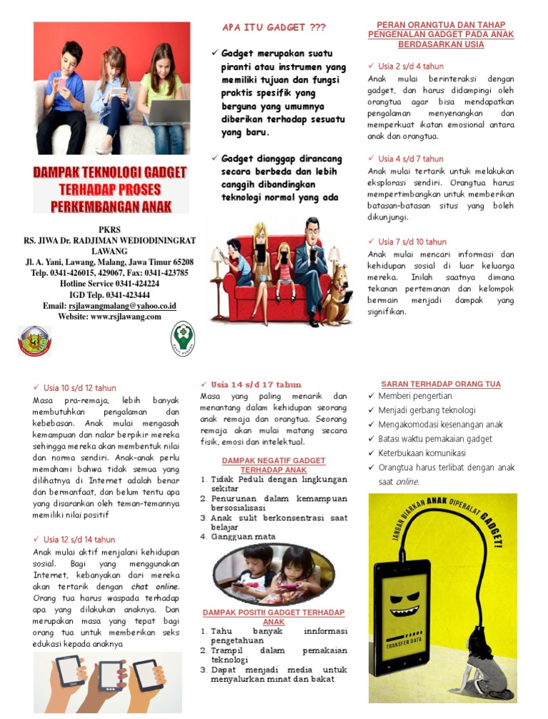 Leaflet Gadget | PDF | Ilmu Sosial