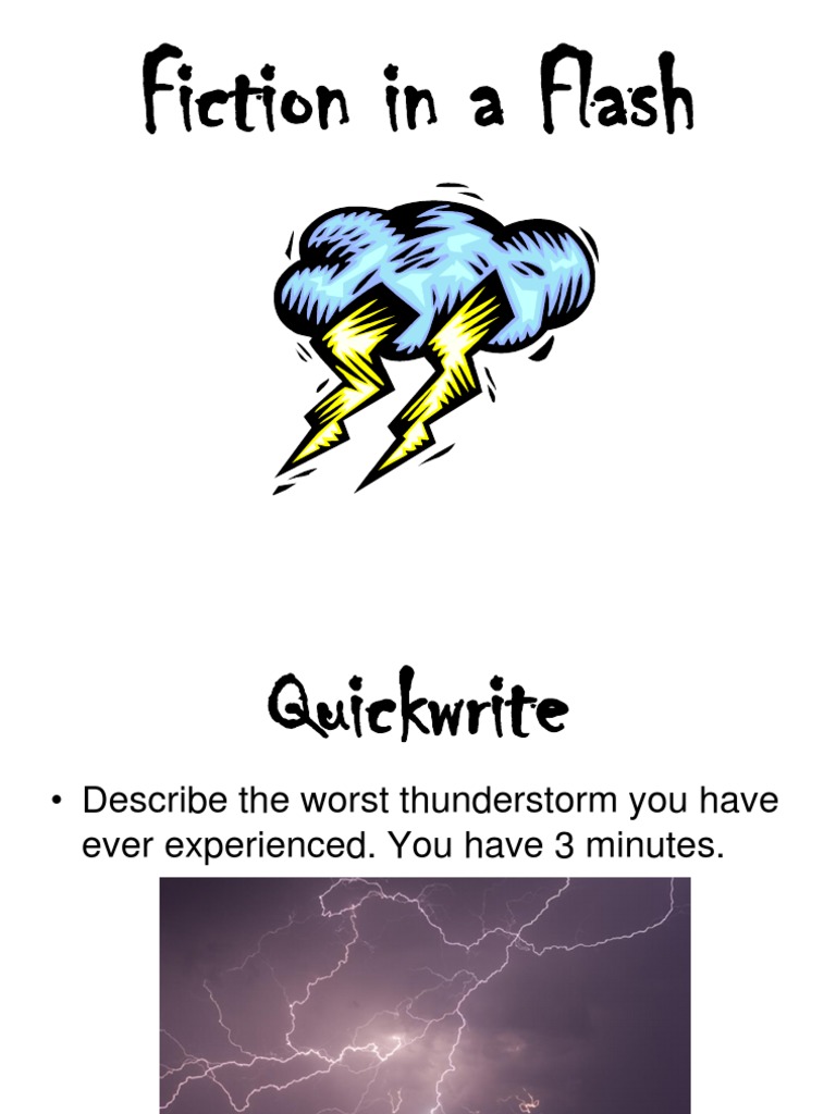 Flash Fiction Writing Tips & Examples | PDF | Adjective | Verb