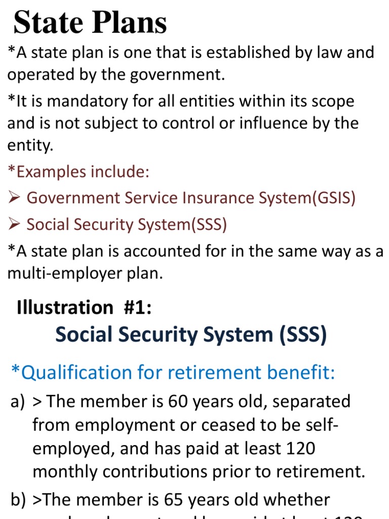 Understanding State Retirement Plans | PDF