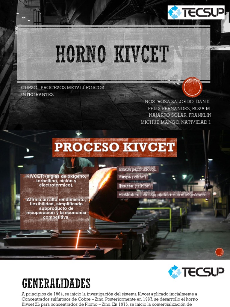 Horno Kivcet Expo | PDF | Fundición | Dirigir
