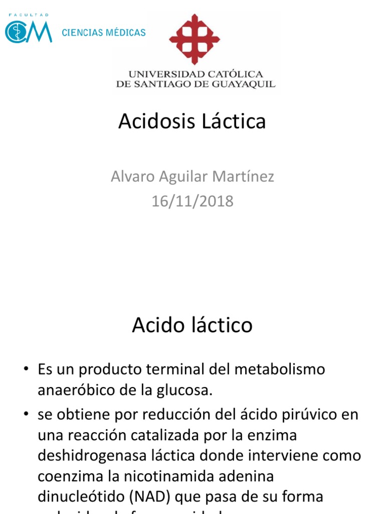 Acidosis Láctica | PDF | Ácido láctico | Metabolismo