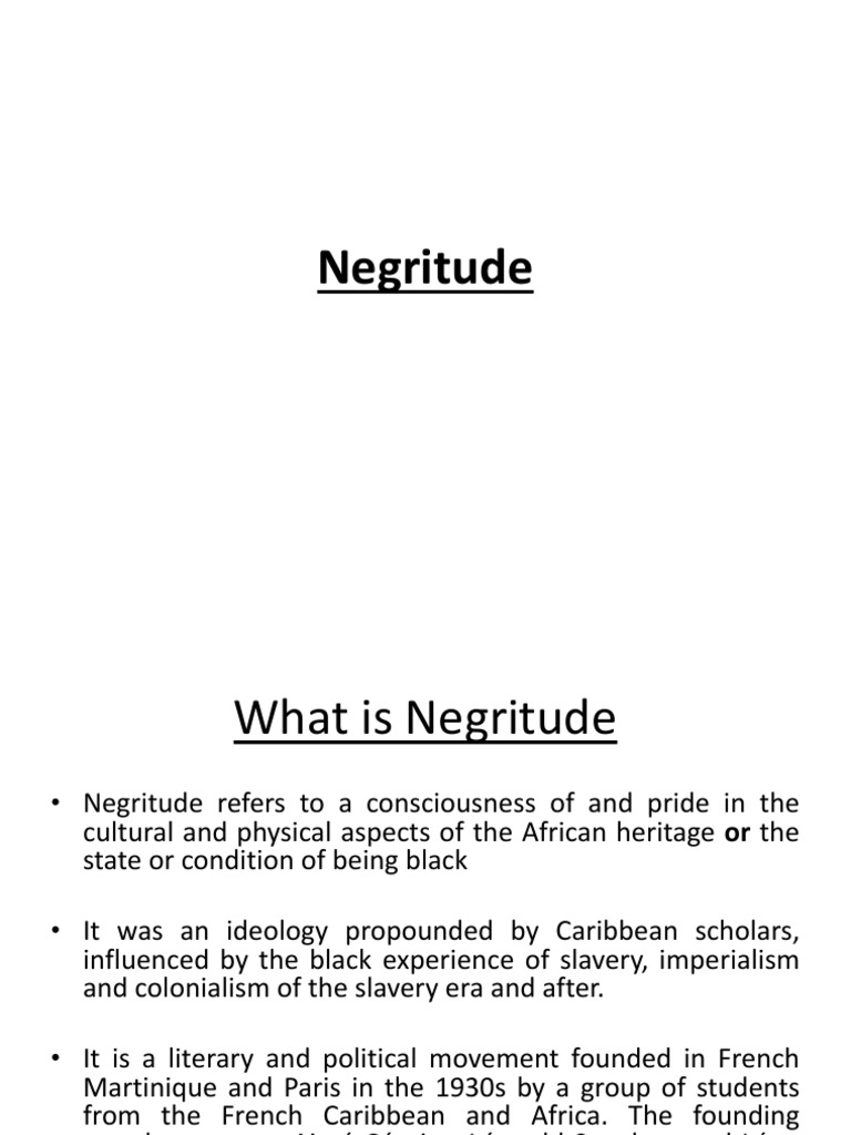 Negritude 1