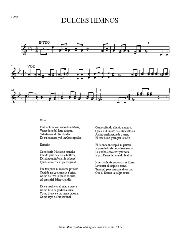 Dulces Himnos PDF | PDF