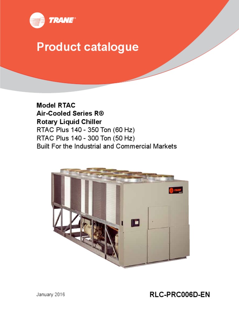 Catalogo - Produto RTAC (RLC PRC001B En) Small | PDF | Heat Exchanger | Ice