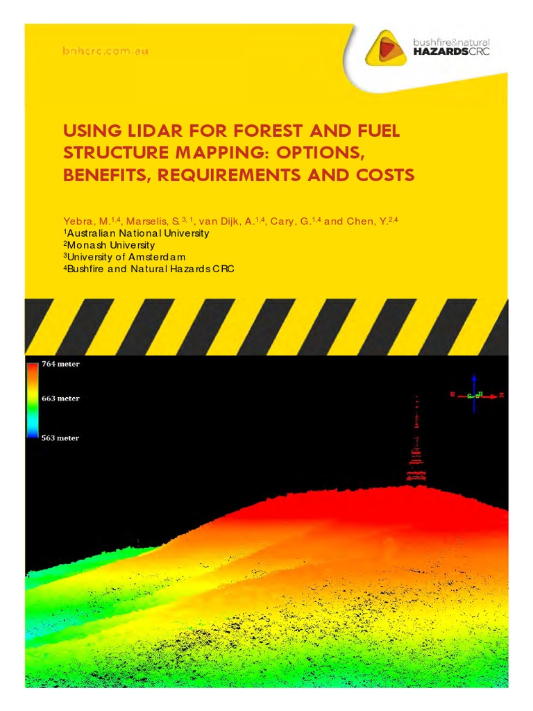 Using Lidar For Forest and Fuel Structure Mapping Final | PDF | Lidar ...
