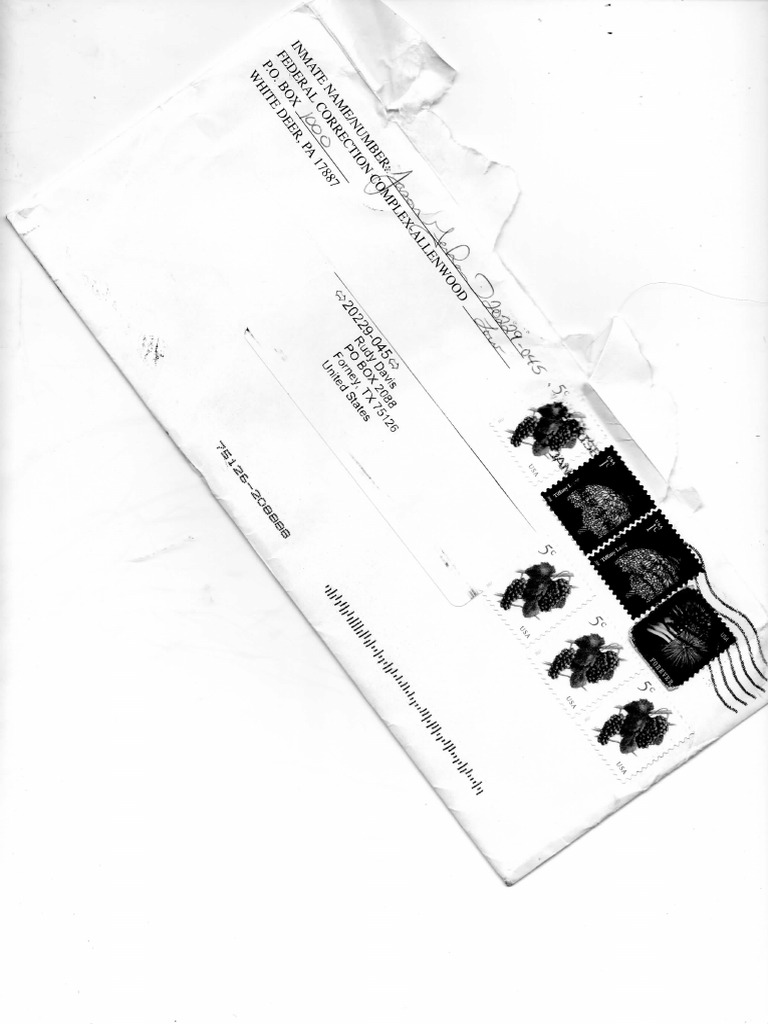 Jason Gerhard (10 Years in Prison) Letter From Pennsylvania Prison | PDF