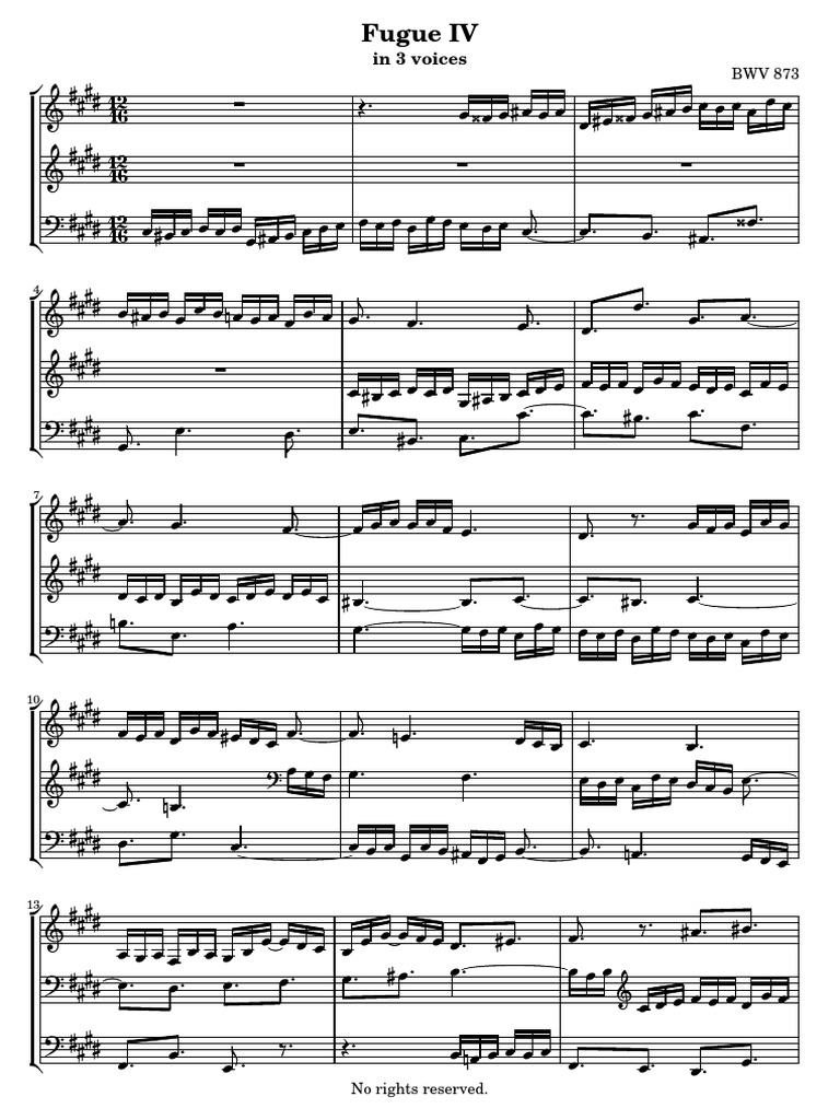 Fugue4 Expanded | PDF | Classical Music | Choral Compositions