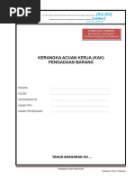 Contoh Format KAK | PDF