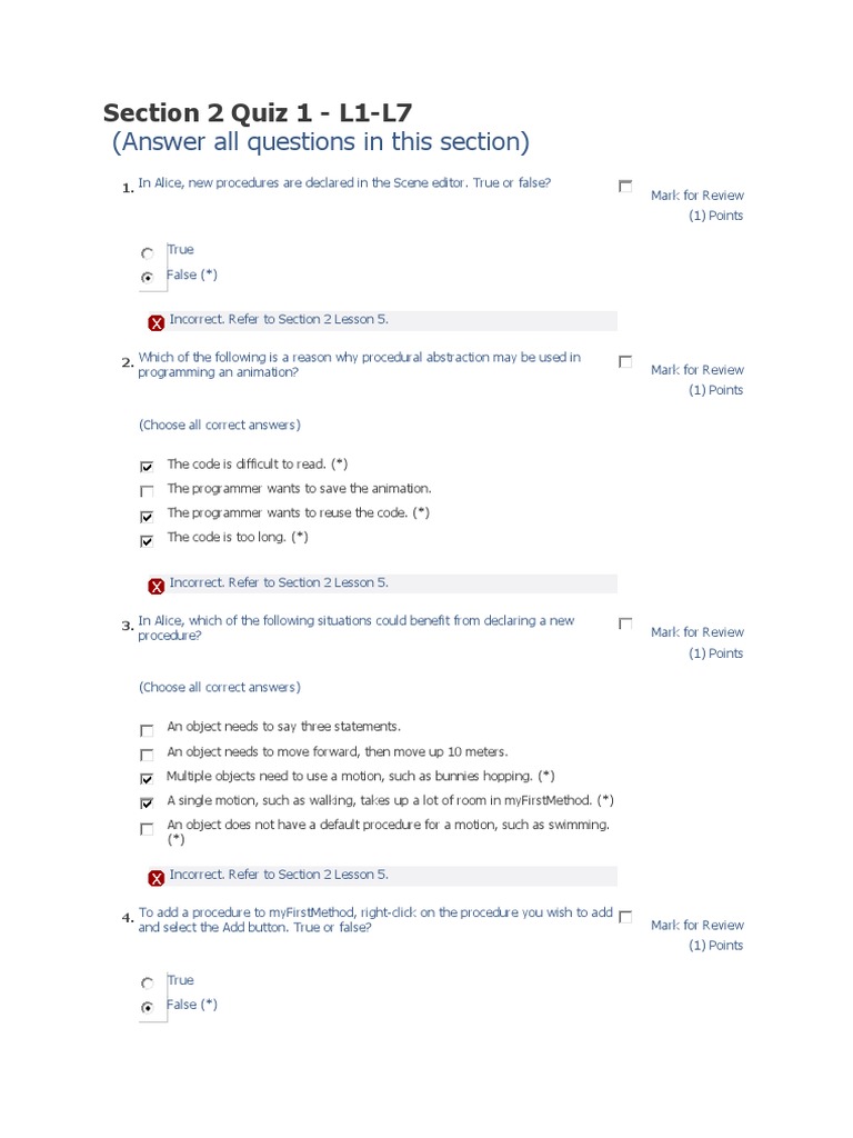 Quiz | PDF | Inheritance (Object Oriented Programming) | Class ...