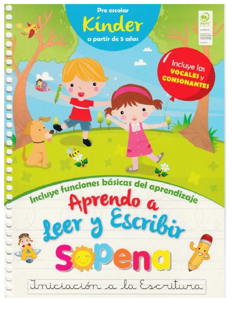 Aprendo A Leer y Escribir Pre Kinder PDF | PDF