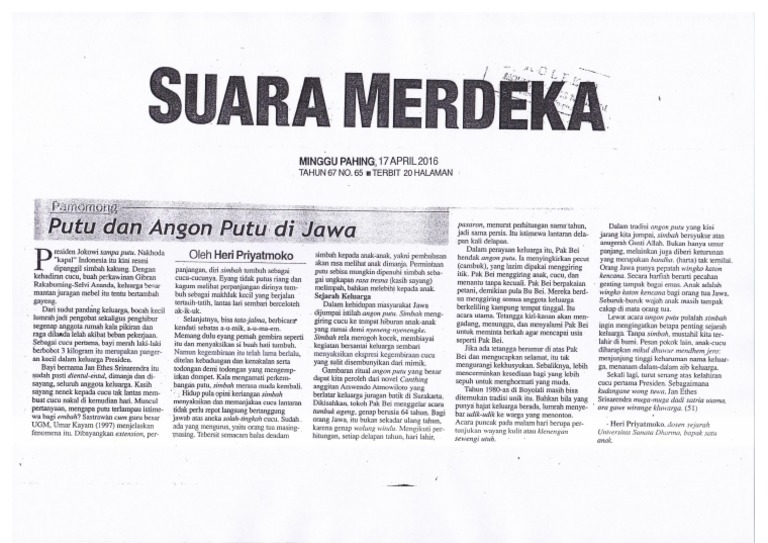 Suara Merdeka | PDF