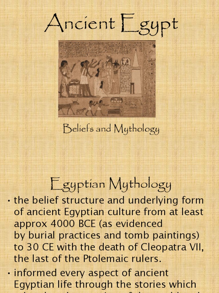 Ancient Egypt: Beliefs and Mythology | PDF | Osiris | Horus