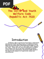 RA 7610 - Filipino | PDF | Child Abuse | Child Custody