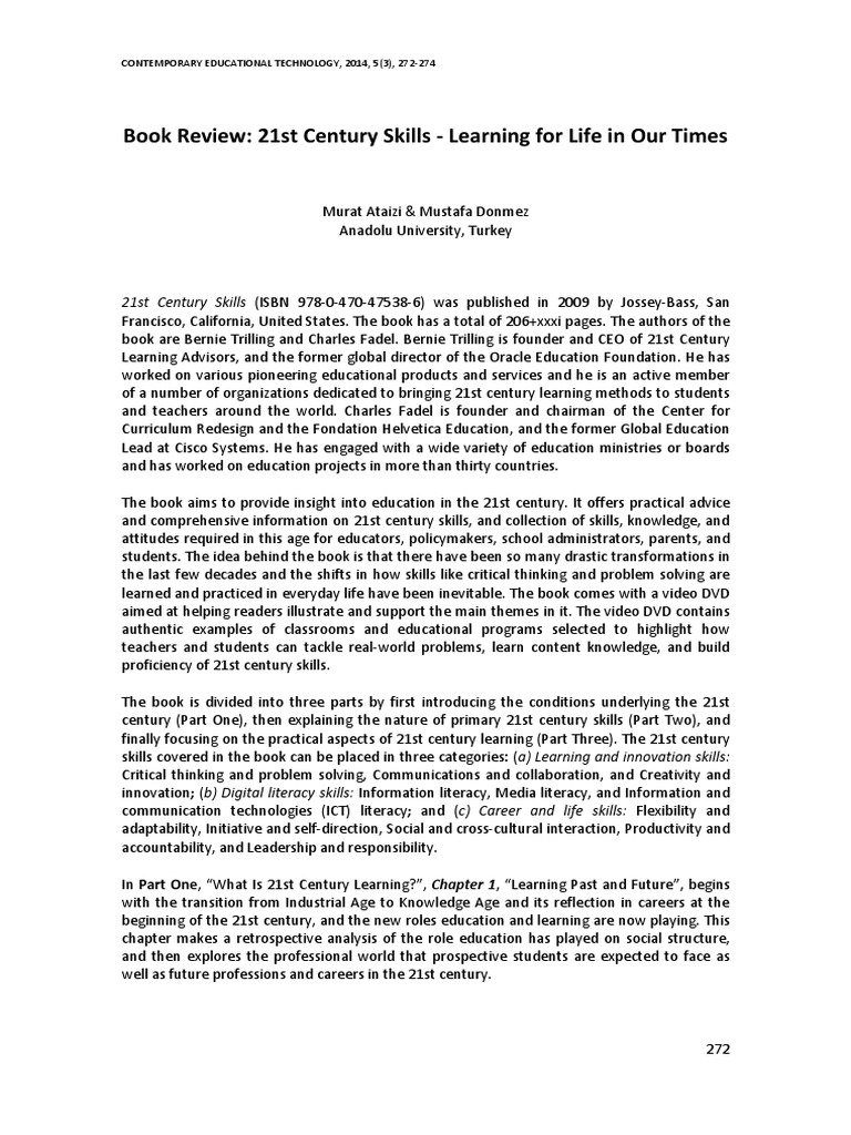 21st Century Skills for Modern Education | PDF | Educational Technology ...