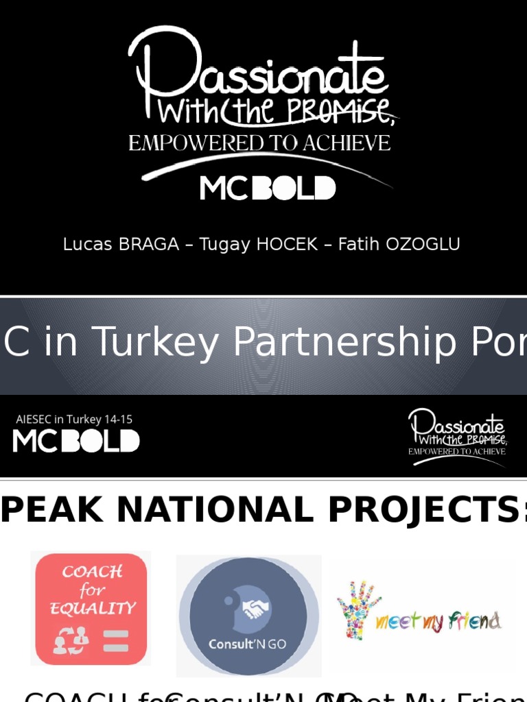 AIESEC in Turkey Portfolio | PDF | Non Governmental Organization ...