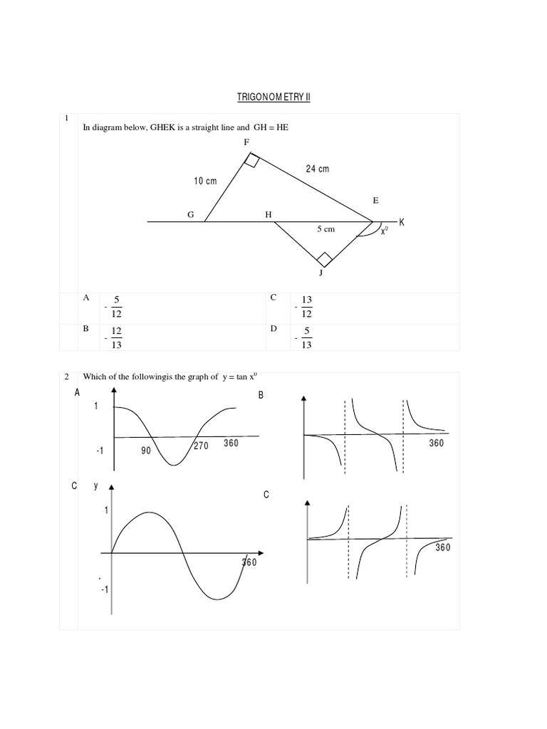 Trigonometry Ii Pdf Pdf Infographics Conceptual Model