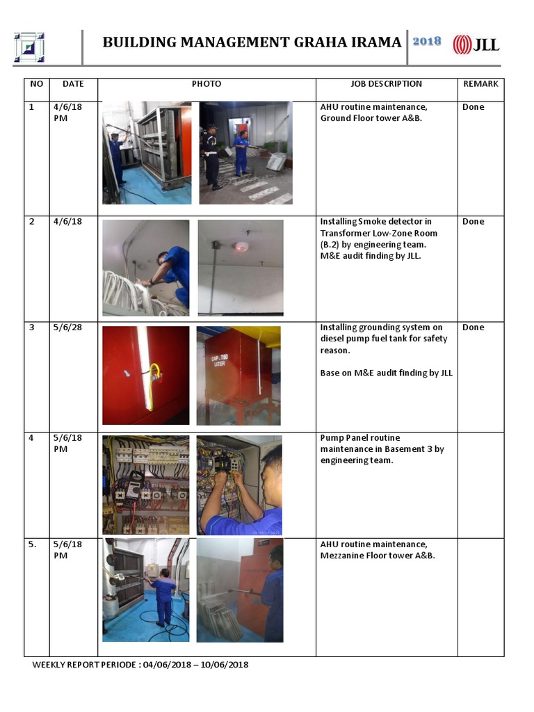 Building Management Graha Irama | PDF | Energy Technology | Mechanical ...