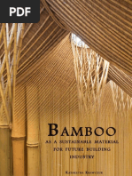 Bamboo Construction & Techniques | PDF | Bamboo | Wood