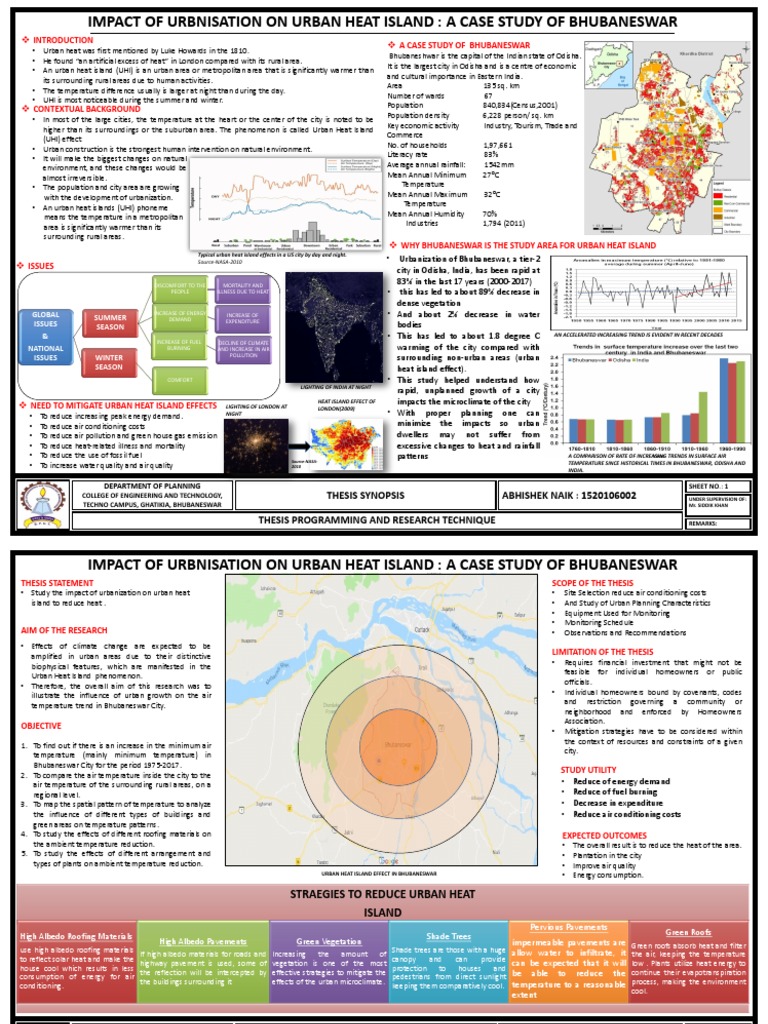 Urban Heat Island PDF | Download Free PDF | Natural Environment ...