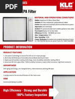 Price LFDC Laminar Flow Diffuser With Hepa Filter Submittal | PDF | Length