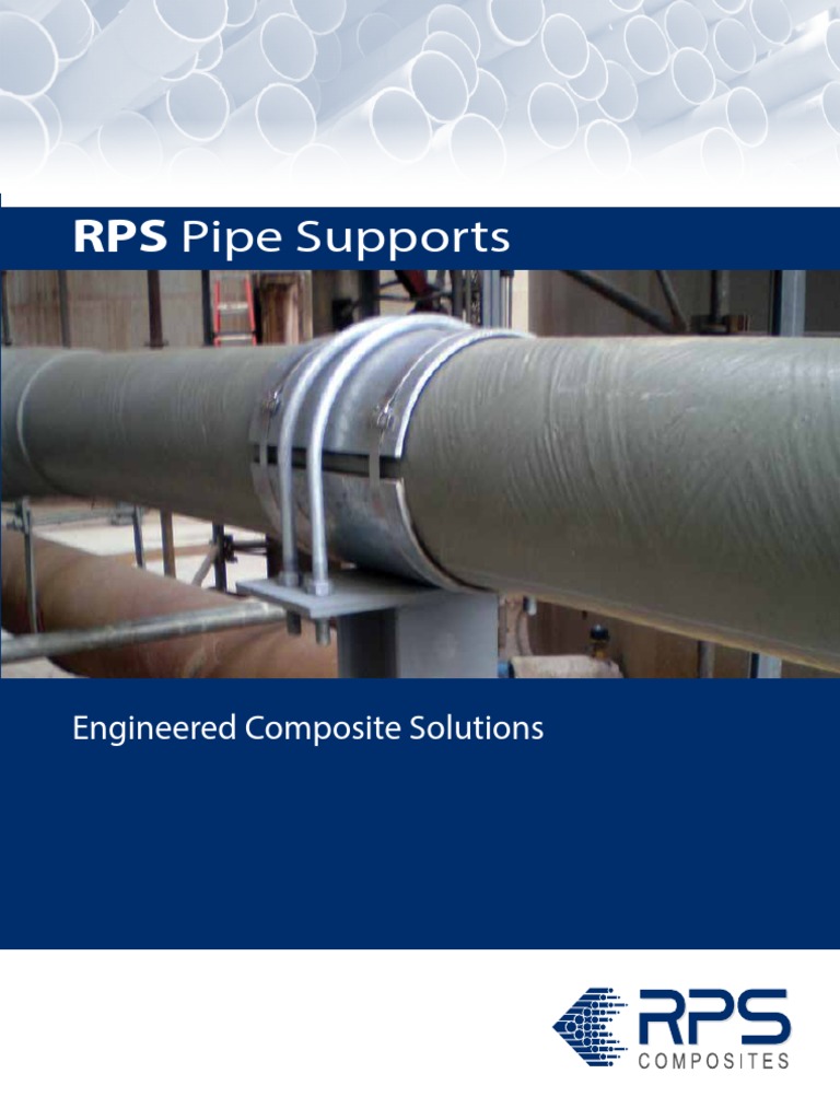Rps Pipe Support 2014 | PDF | Pipe (Fluid Conveyance) | Galvanization