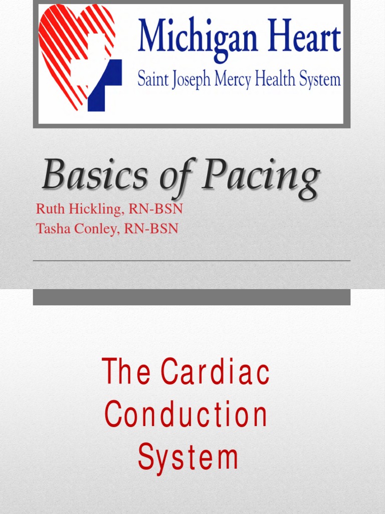 Basics of Pacing Combined | PDF | Artificial Cardiac Pacemaker | Atrium ...