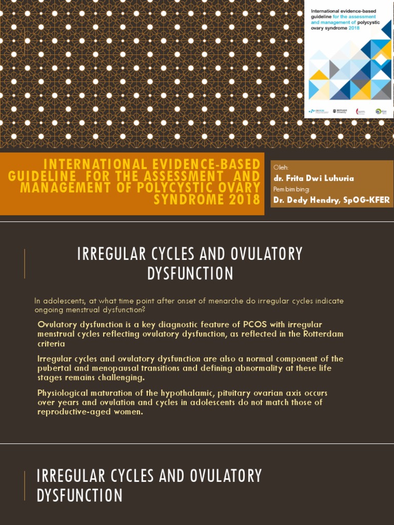 International Evidence-Based Guideline For The Assessment and ...