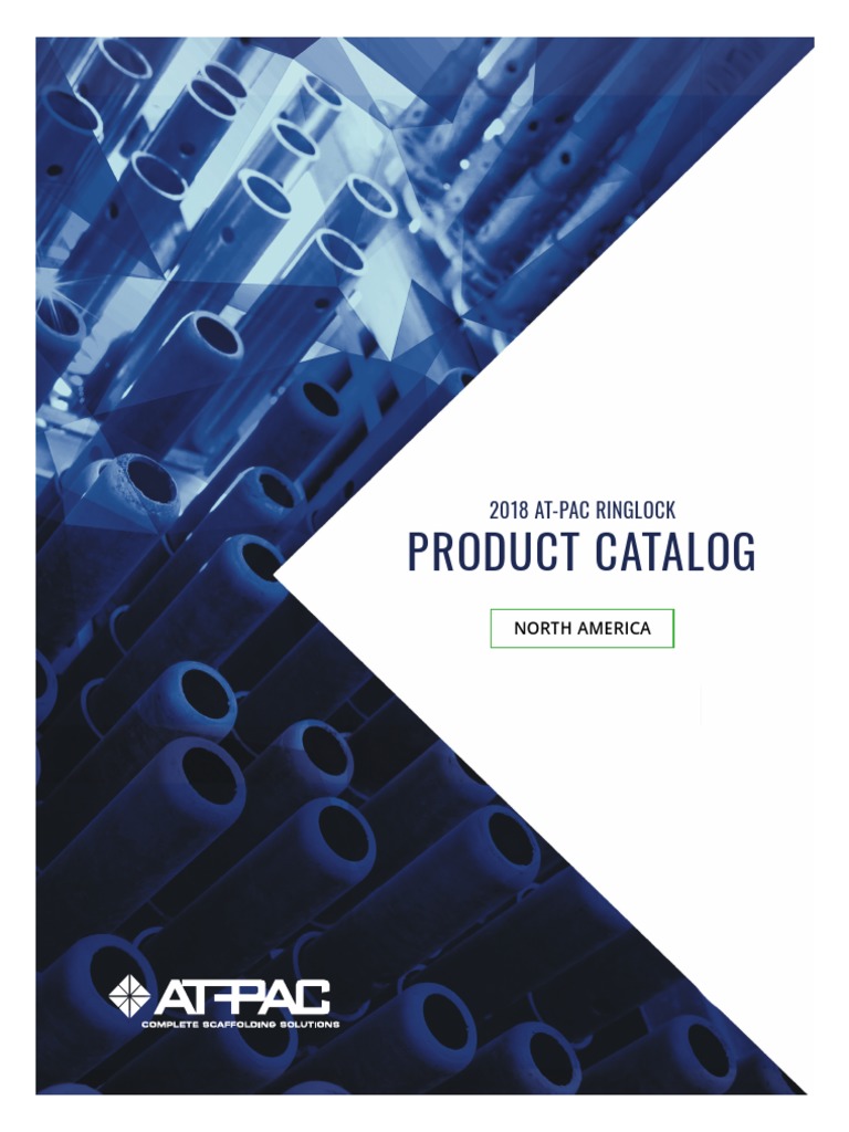 Product Catalog: 2018 At-Pac Ringlock | PDF | Scaffolding | Screw