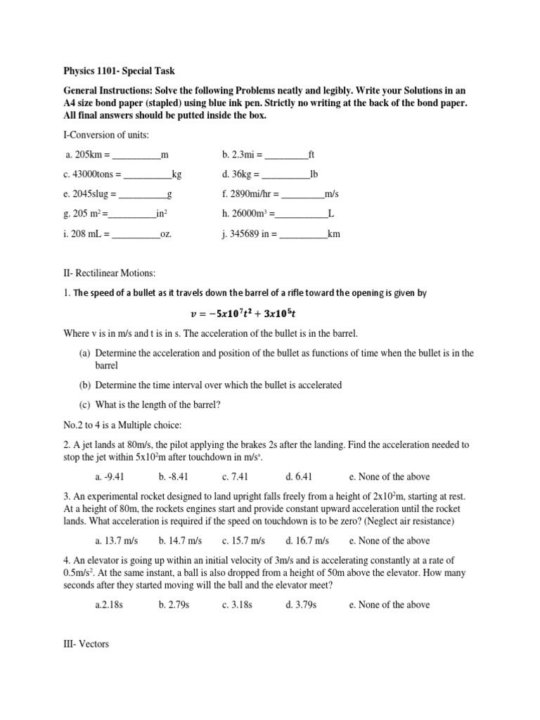 Physics Problem Solving Guide | PDF | Euclidean Vector | Acceleration