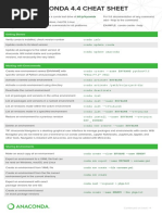 Conda Cheat Sheet: Bit - Ly/tryconda | PDF | Python (Programming ...