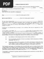 Bid Securing Declaration Form: (Shall Be Submitted With The Bid If Bidder Opts To Provide This ...