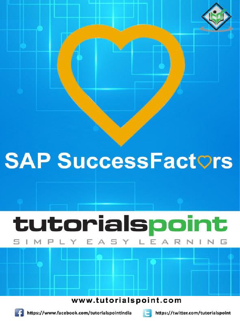 Sap Successfactors Tutorial | PDF | Software As A Service | Cloud Computing
