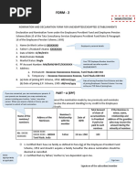 PF Nomination Form (Form 2) - SAMPLE | PDF | Social Institutions ...