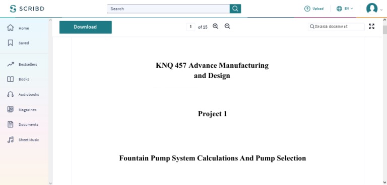 KNQ 457 Advance Manufacturing and Design: Download | PDF