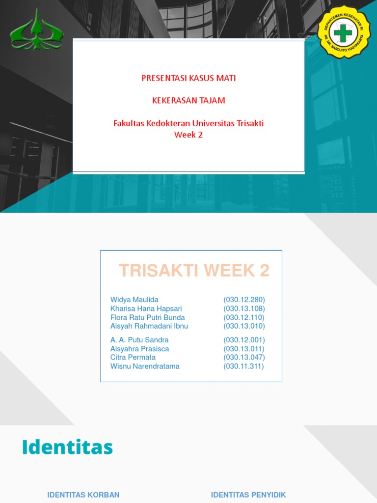 Presentasi Kasus Forensik | PDF
