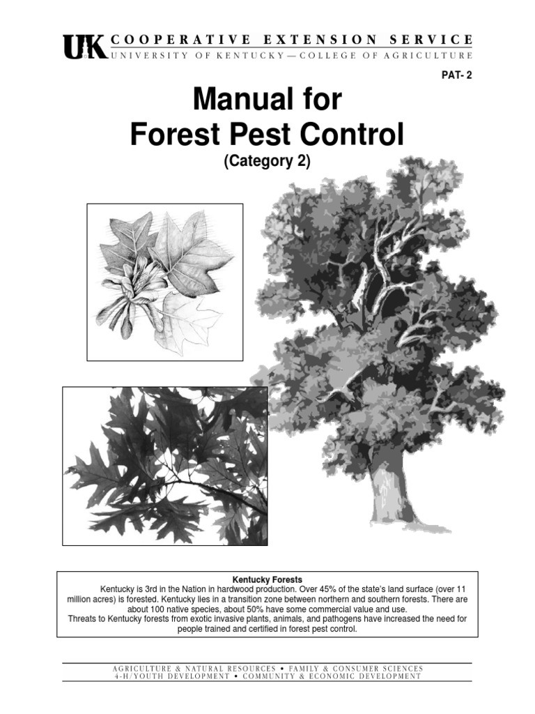 Forest Pest Control | PDF | Herbicide | Soil